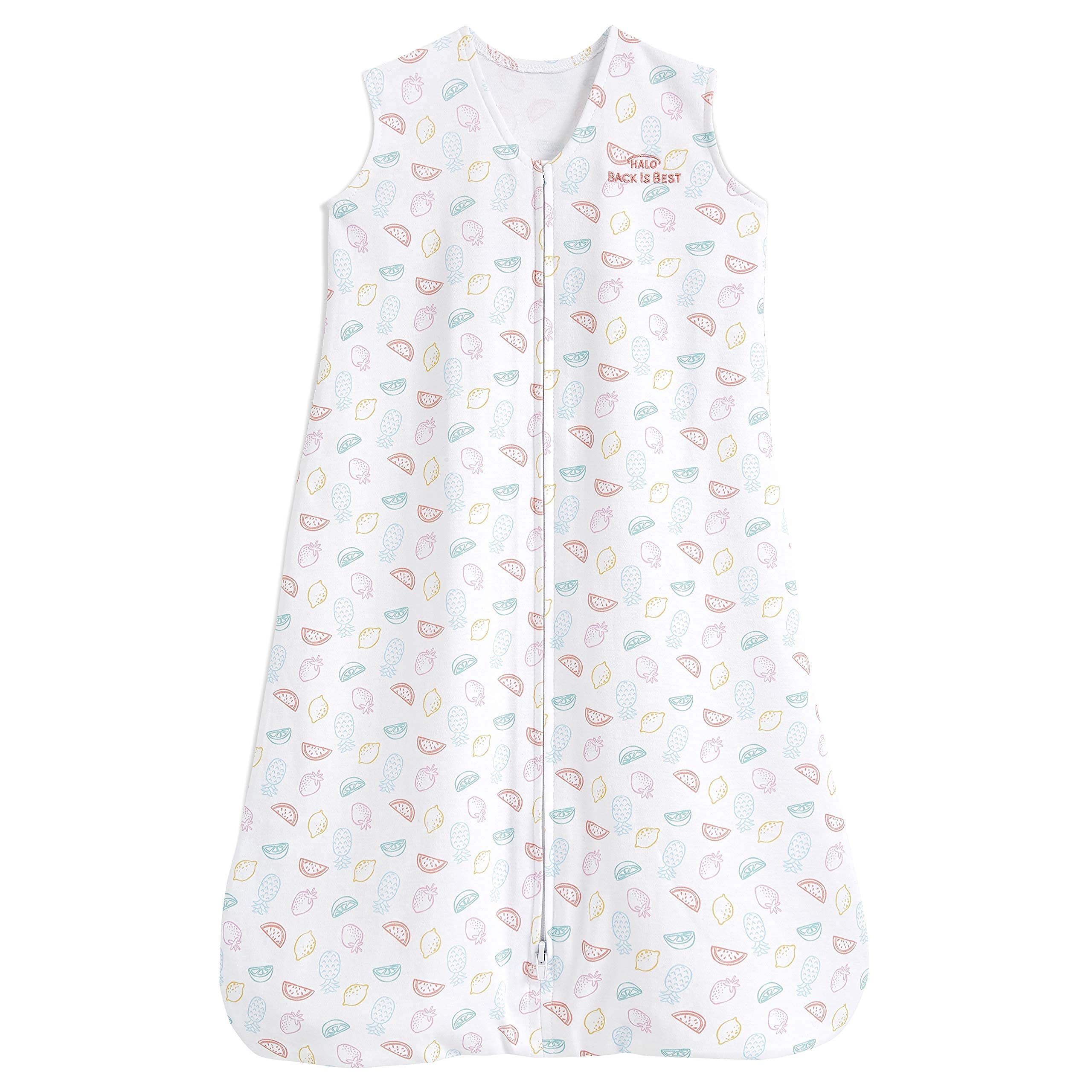 HALO 100% Cotton Baby Sleepsack Wearable Blanket Bundle Set of 3, Baby Girl, Medium