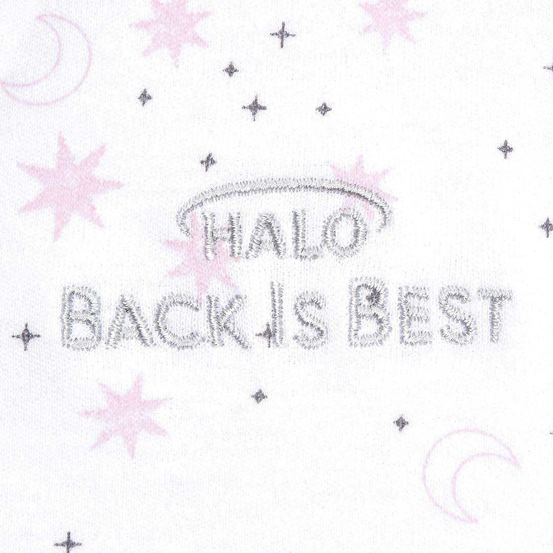 HALO 100% Cotton Baby Sleepsack Wearable Blanket Bundle Set of 3, Baby Girl, Medium