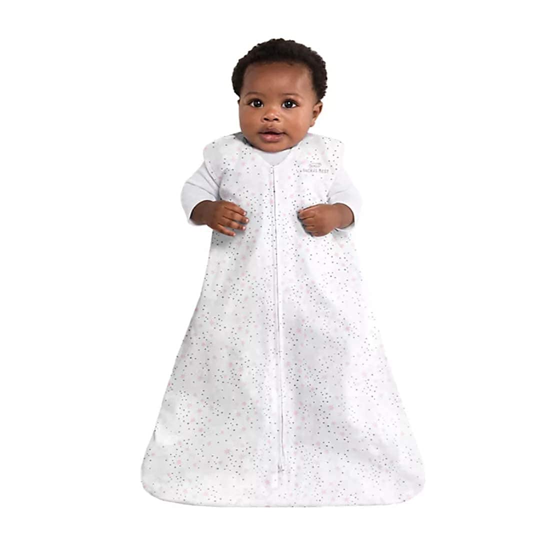 HALO 100% Cotton Baby Sleepsack Wearable Blanket Bundle Set of 3, Baby Girl, Medium