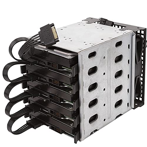 pingping 15 PIN Sata Power Splitter(2Packs), 15 Pin Sata to 5 Sata Power Splitter Adapter Cable- 21 Inches