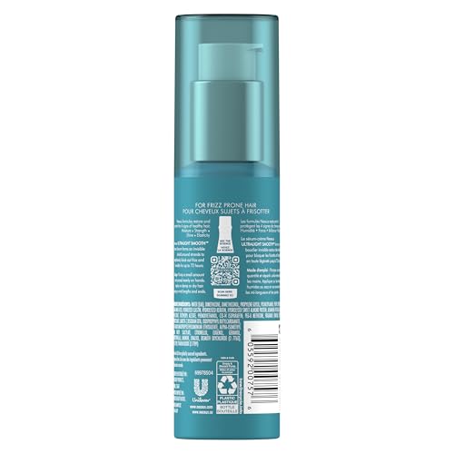Nexxus Ultralight Smooth Frizz Defy Cream Serum for Frizzy and Dry Hair 4 fl oz