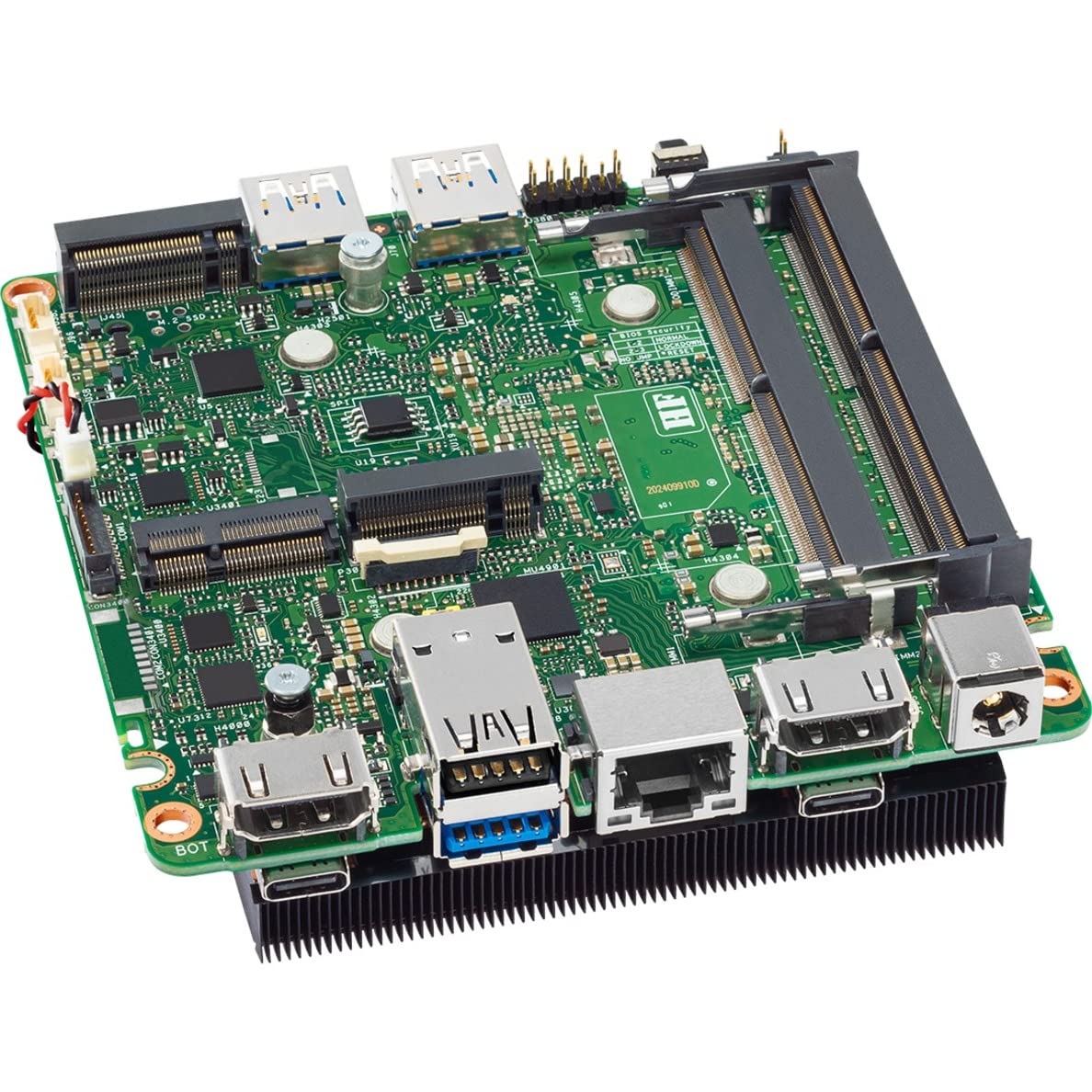 Intel NUC 11 Pro NUC11TNBv7 Desktop Motherboard - Intel Chipset - Socket BGA-1449 - Ultra Compact - Intel Core i7 i7-1185G7-64 GB DDR4 SDRAM Maximum RAM - DDR4-3200/PC4-25600 - SoDIMM - 2 x Memory