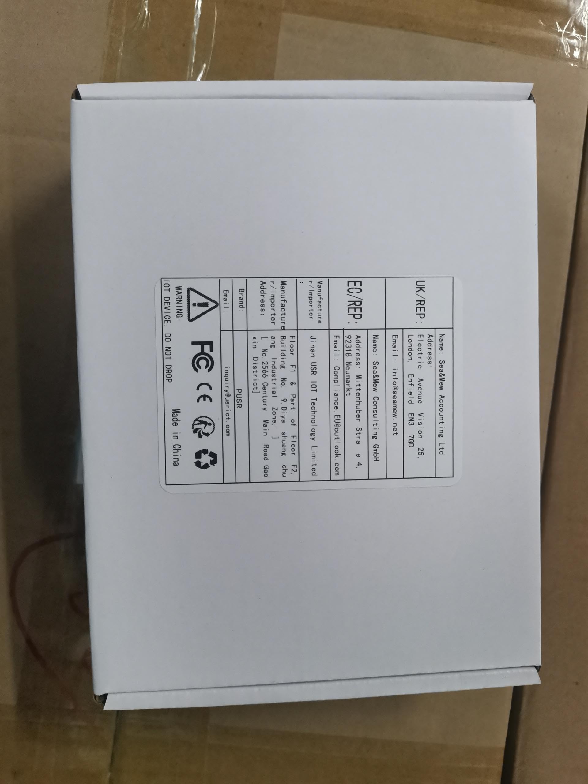 PUSR Industrial WiFi to 2 Ports Ethernet to Serial Converter Supports modbus RTU to TCP rs232 rs485 to WiFi ethernet Server USR-W630