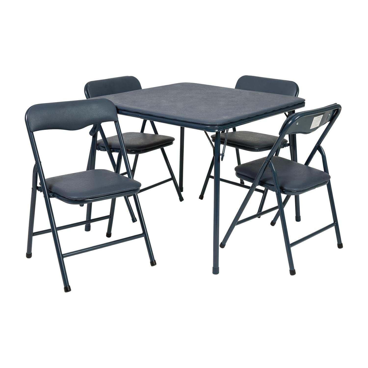 Flash Furniture Kids Game and Activity Table Sets, Navy 20.25 x 24 x 24