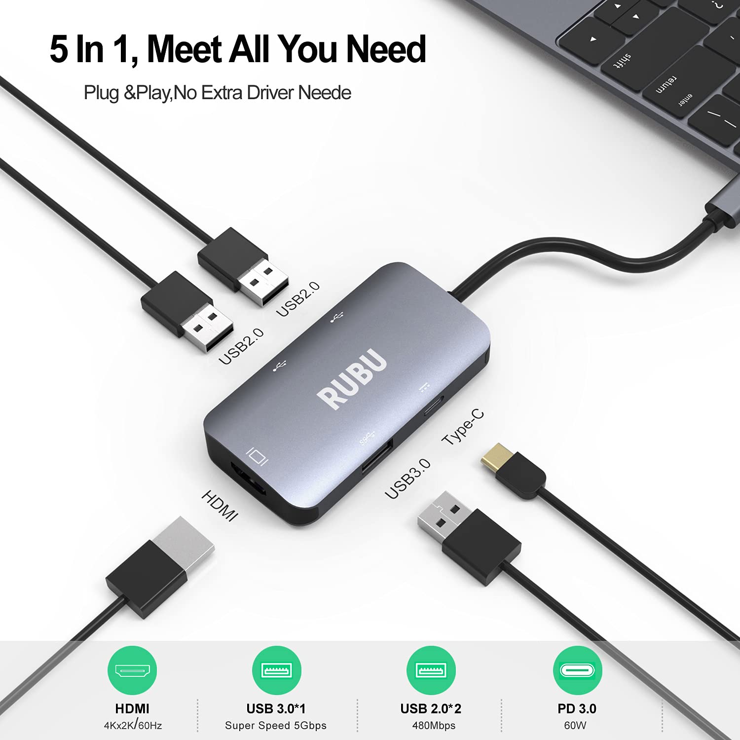 hub (5 in 1)