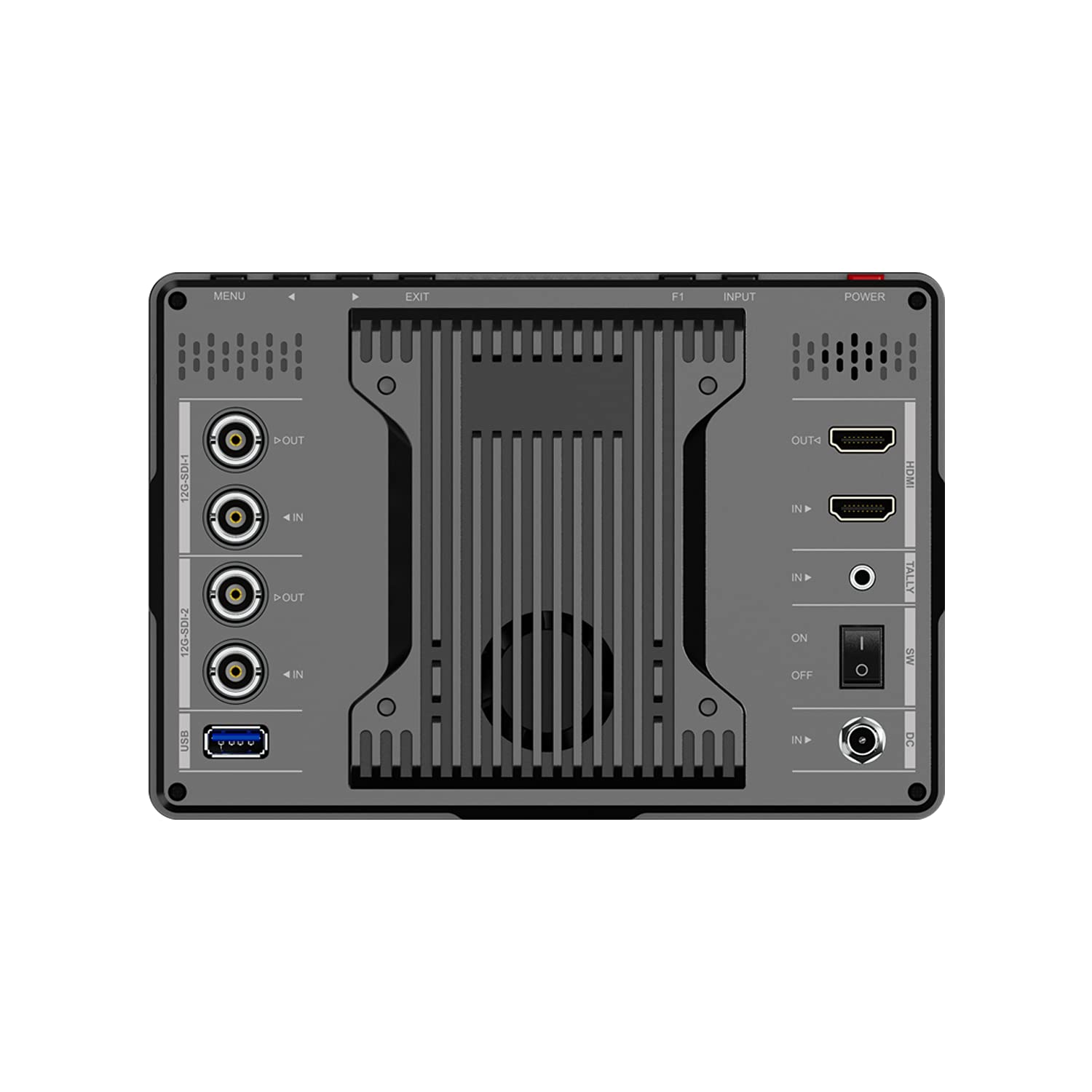 LILLIPUT 7" Q7-12G 7inch 2000nits 12G-SDI Ultra Brightness On-Camera Monitor-12G-SDI x 2 HDMI 2.0 x 1 Tally Output 12G-SDI x 2 HDMI 2.0 x 1 HDR 3D-LUT Waveform Level Meter Vector Scope