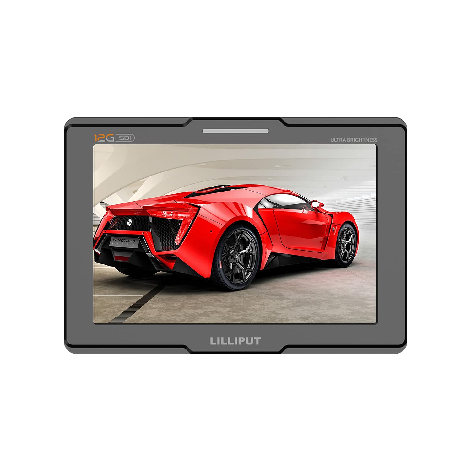 LILLIPUT 7" Q7-12G 7inch 2000nits 12G-SDI Ultra Brightness On-Camera Monitor-12G-SDI x 2 HDMI 2.0 x 1 Tally Output 12G-SDI x 2 HDMI 2.0 x 1 HDR 3D-LUT Waveform Level Meter Vector Scope