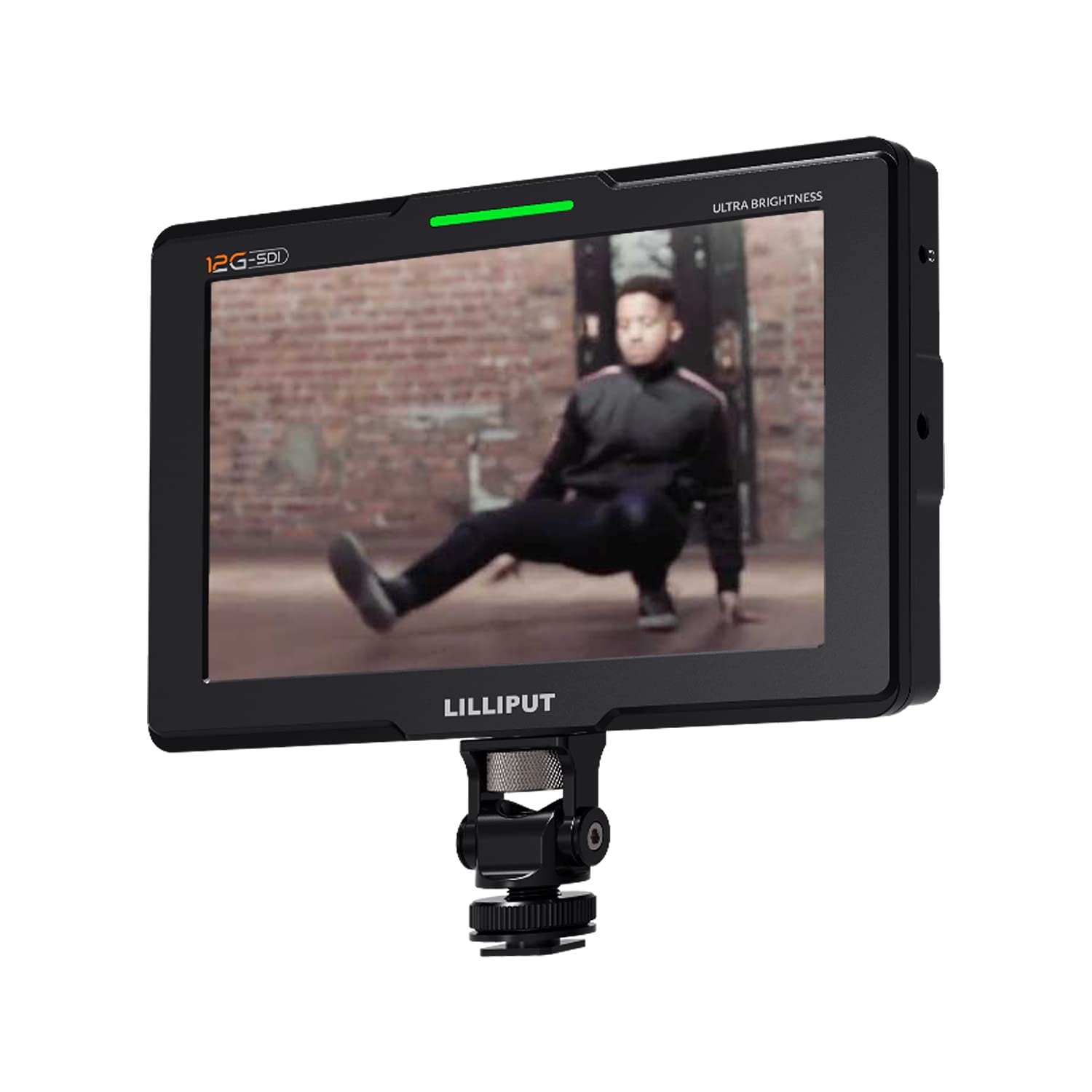 LILLIPUT 7" Q7-12G 7inch 2000nits 12G-SDI Ultra Brightness On-Camera Monitor-12G-SDI x 2 HDMI 2.0 x 1 Tally Output 12G-SDI x 2 HDMI 2.0 x 1 HDR 3D-LUT Waveform Level Meter Vector Scope
