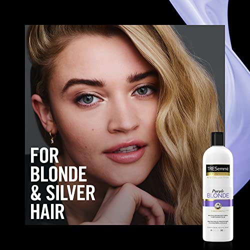 TRESemmé Pro Collection Purple Blonde Conditioner for Blonde and Silver Hair Hair Conditioner for Brilliant Color 20 oz