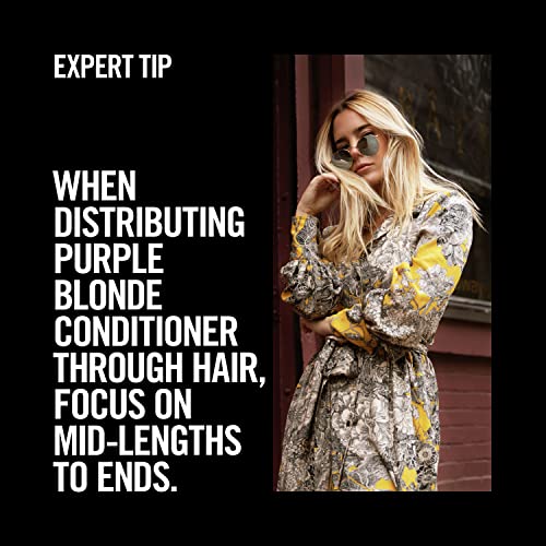 TRESemmé Pro Collection Purple Blonde Conditioner for Blonde and Silver Hair Hair Conditioner for Brilliant Color 20 oz
