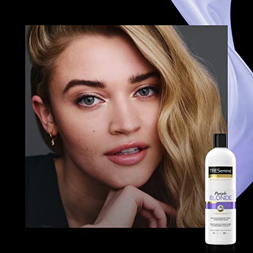 TRESemmé Pro Collection Purple Blonde Conditioner for Blonde and Silver Hair Hair Conditioner for Brilliant Color 20 oz