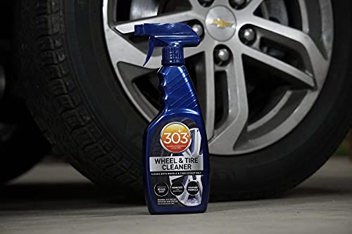 303 Wheel and Tire Cleaner - Cleans Both Wheels and Tires Effectively - Tough on Brake Dust - Removes Tire Browning - Foaming Formula, 15.5 fl. oz. (30596CSR) Packaging May Vary