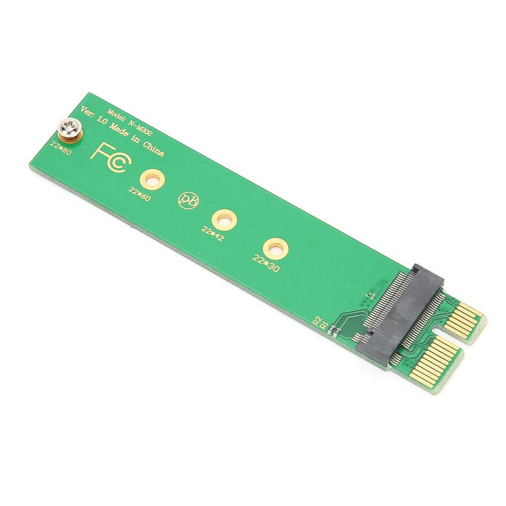 M.2 NGFF SSD to PCIe Express x1 Adapter Card, Supports PCIE x4 AHCI NVMe and PCIE x2 AHCI NVMe M.2 NGFF SSD, Desktop Solid State Drives