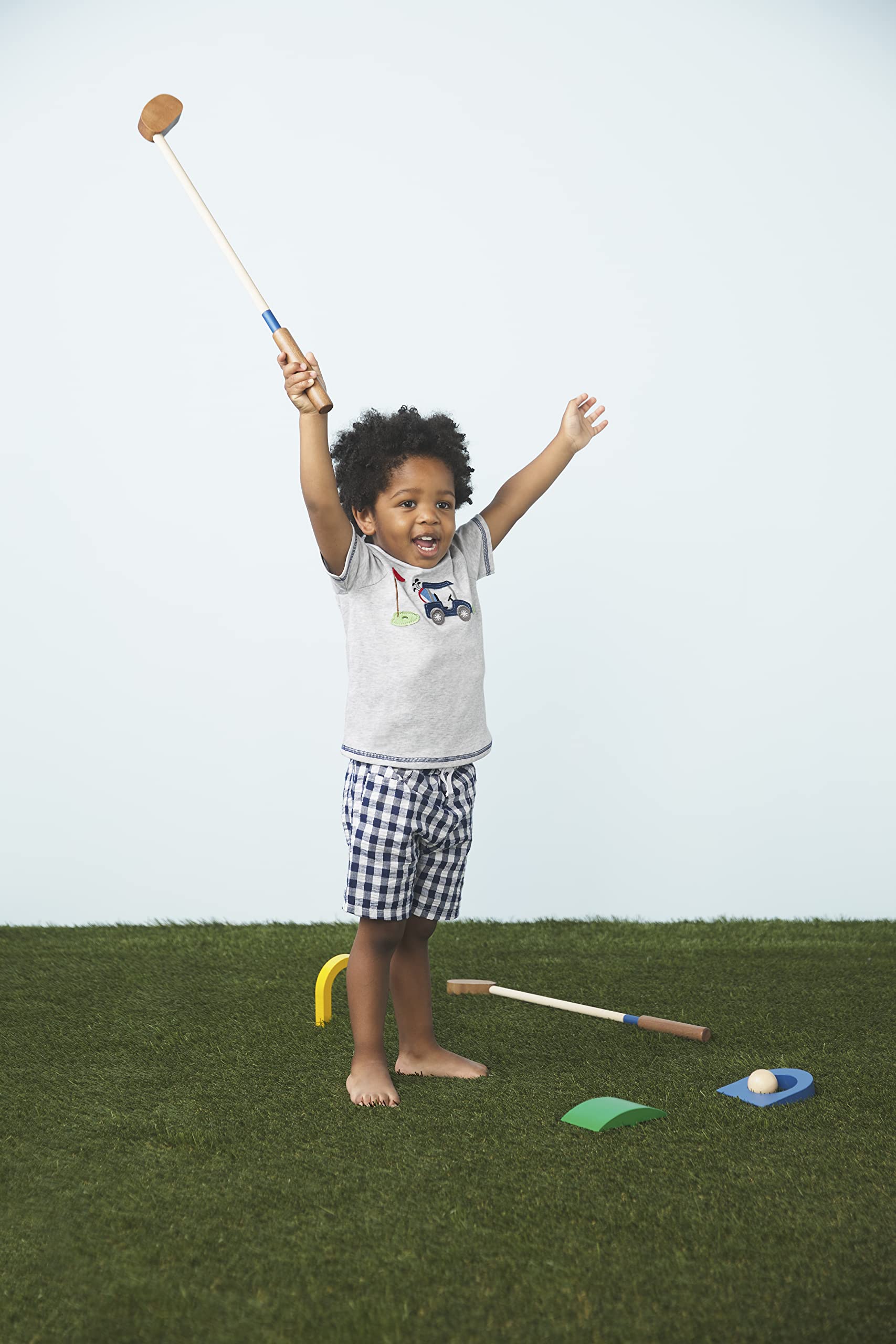 Mud Pie baby boys Short Set, Grey, Medium US