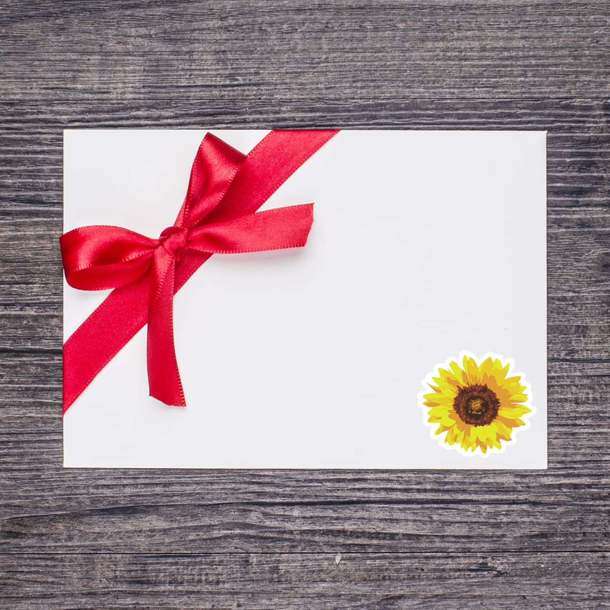 Wailozco 240 PCS Cute Sunflower Business Stickers,Funny Small Business Envelopes Stickers for Business Packages/Handmade Goods/Bags ,6 Different Design,Sunflower Theme Small Shop Business Stickers for