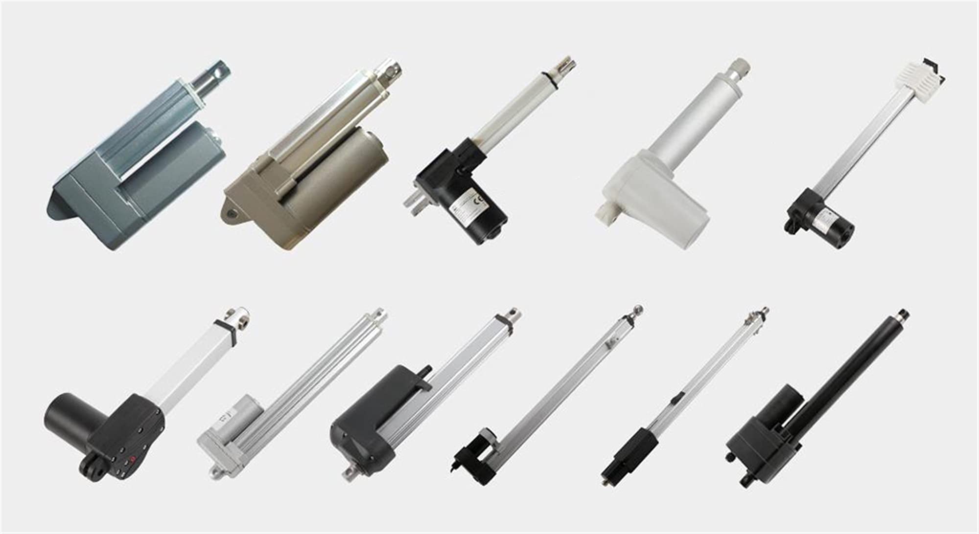 KOVOSCJ Linear Actuator 12V Heavy Duty Linear Actuator with Potentiometer Position Signal Feedback IP66 12V 24V 60mm/s Speed 12000N 1200KG 2640LBS Force Stroke Linear Actuator