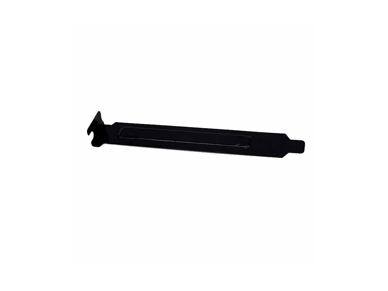 5pcs/lot Black Hard Steel PCI Slot Covers Bracket w/Screws, Full Profile Expansion Dust Filter Blanking Plate for PCI