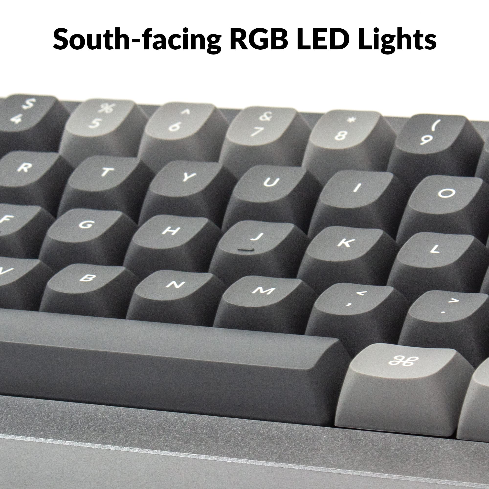 Keychron Q4 Wired Custom Mechanical Keyboard, QMK/VIA Programmable Macro, Full Aluminum, Hot-Swappable Gateron G Pro Red Switch, 60% Layout Double Gasket Compatible with Mac and Windows - Gray
