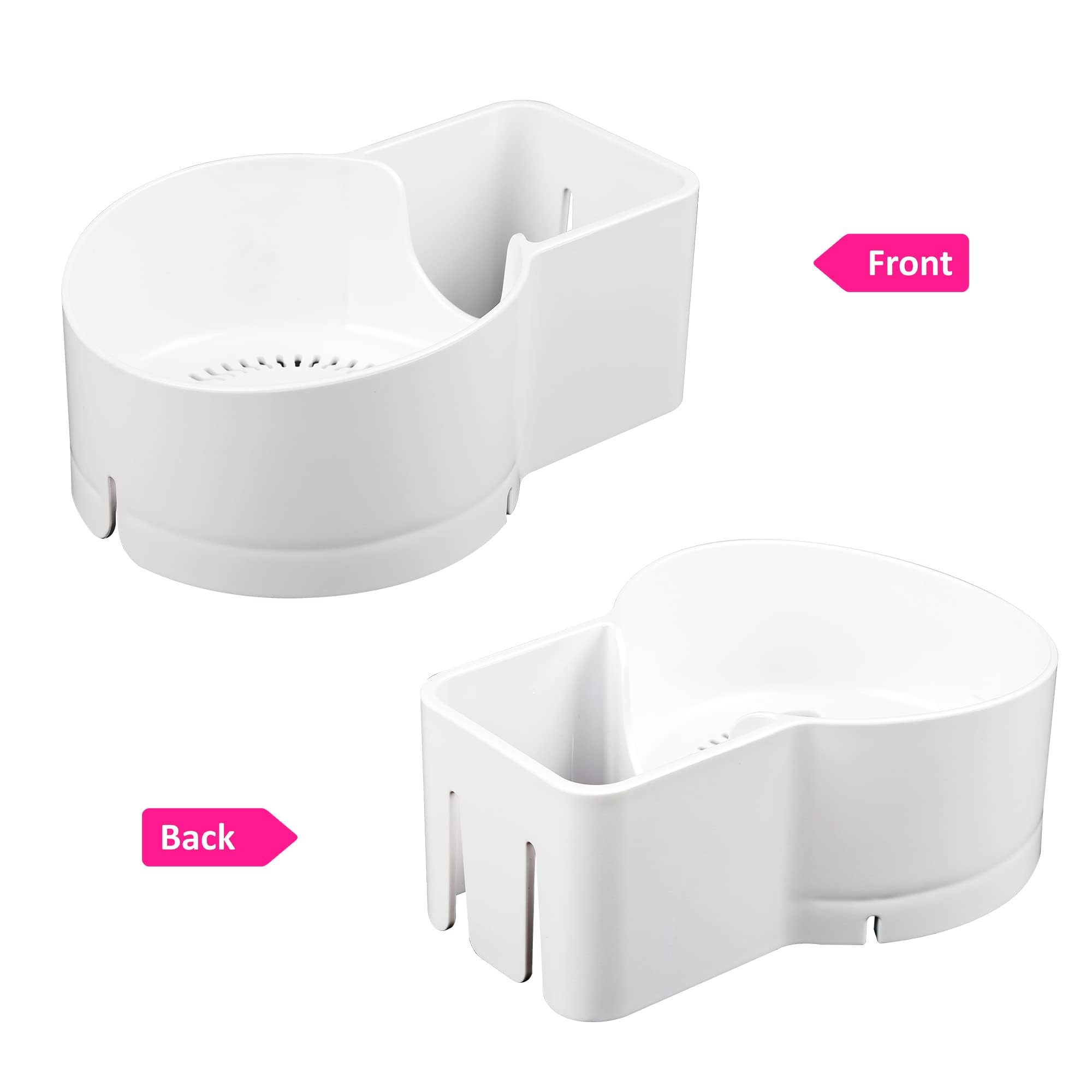 PETIMETI Wall Mount for Deco X68/XE75/XE75 Pro/AXE5300/AXE5400/PX50 Tri-Band WiFi 6 System(2 Pack