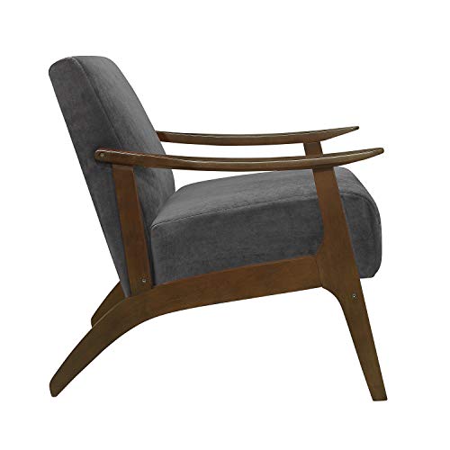Lexicon Savry Living Room Loveseat, Dark Gray