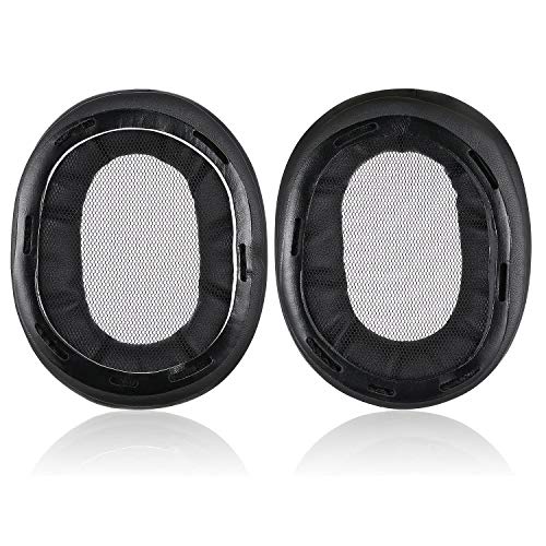 MDR-1A Earpads Replacement Ear Pad Cushion Cover Ear Cups Repair Parts Compatible with Sony MDR-1A, MDR-1ADAC Headphones (Black)
