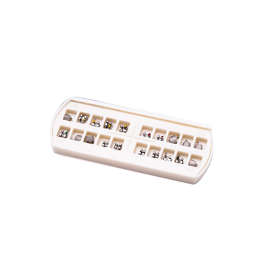 20PCS/Pack Dental Orthodontic Metal MINI Bracket Braces (1Pack MBT-022.3.4.5)