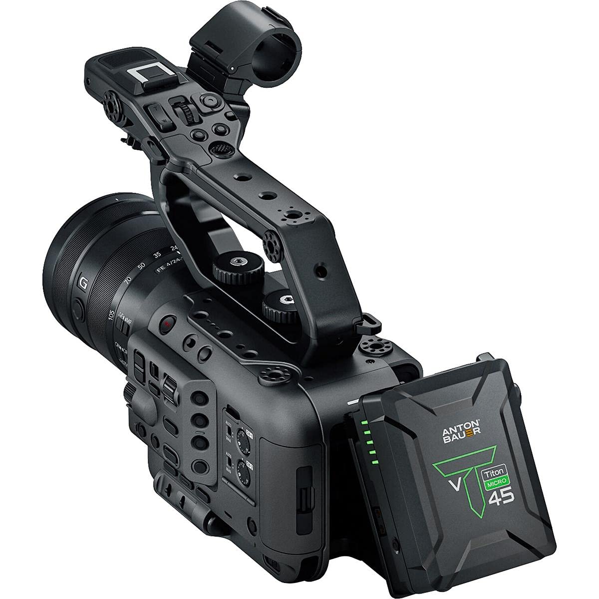 Anton/Bauer Micro Battery Slide Pro Compatible with Sony FX6 V-Mount, Professional Camera Rig for Batteries, Camera Accessory, Camera Mount