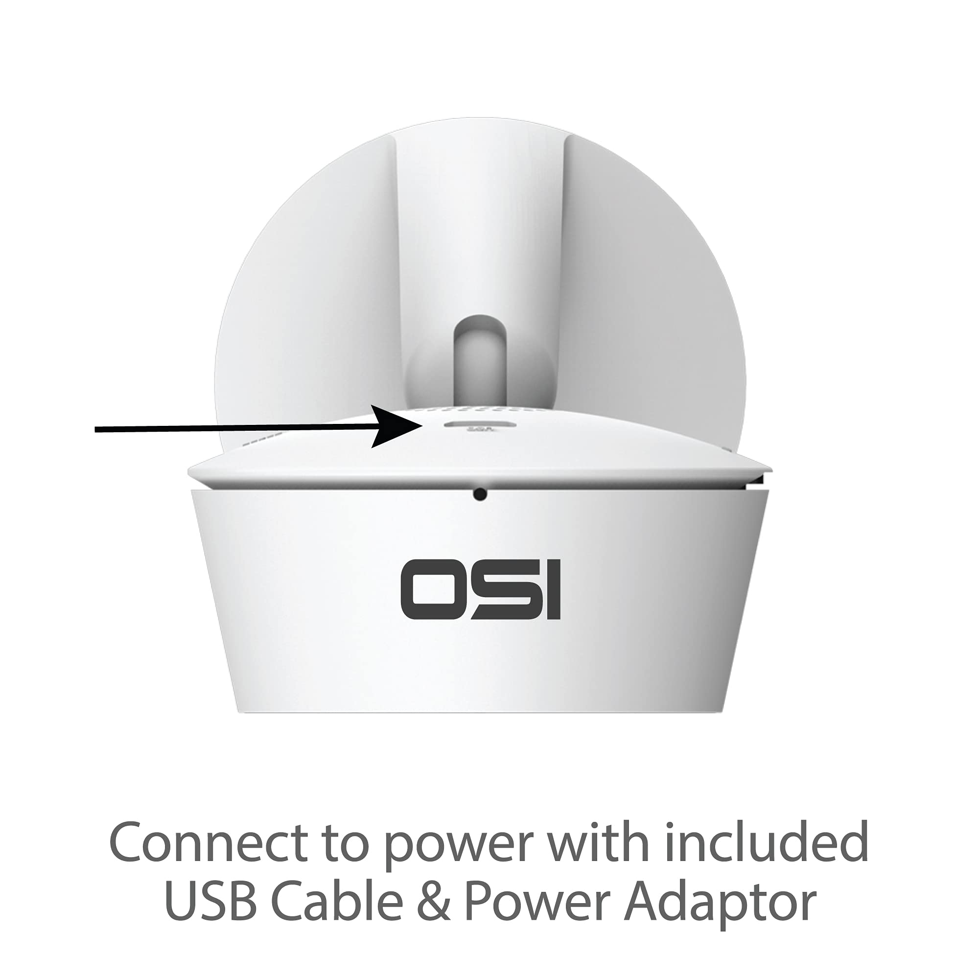 OSI Smart Security Mini Camera Indoor 1080P HD,WiFi Cameras,Home Security Cameras, AI Human Detection,Two-Way Audio,Night Vision,Compatible with Alexa, Google,32GB SD Card Included & Cloud Storage