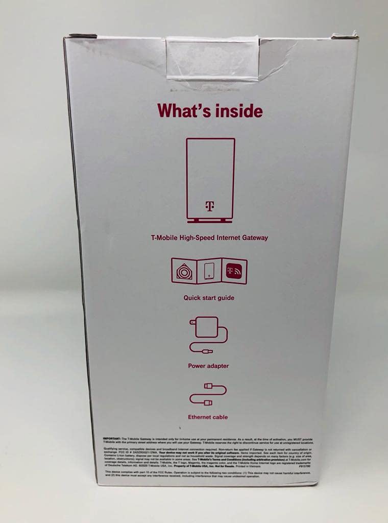 T-Mobile 5G High-Speed Home Internet Wi-Fi Gateway