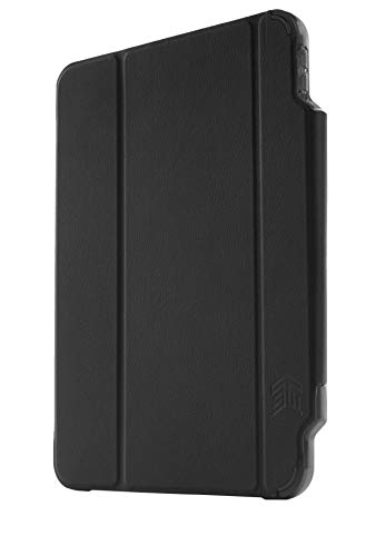 STM Dux Studio for iPad Pro 12.9" (6th/5th/4th/3rd Gen) - Ultra Protective Case with Apple Pencil Storage & Sleep/Wake Cover - Black (stm-222-288LZ-01)