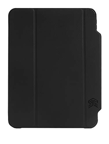 STM Dux Studio for iPad Pro 12.9" (6th/5th/4th/3rd Gen) - Ultra Protective Case with Apple Pencil Storage & Sleep/Wake Cover - Black (stm-222-288LZ-01)
