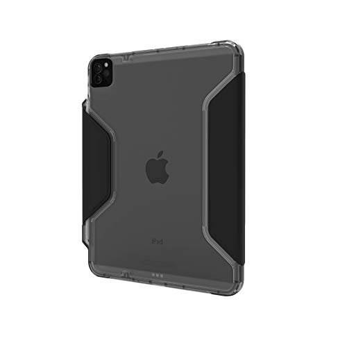 STM Dux Studio for iPad Pro 12.9" (6th/5th/4th/3rd Gen) - Ultra Protective Case with Apple Pencil Storage & Sleep/Wake Cover - Black (stm-222-288LZ-01)