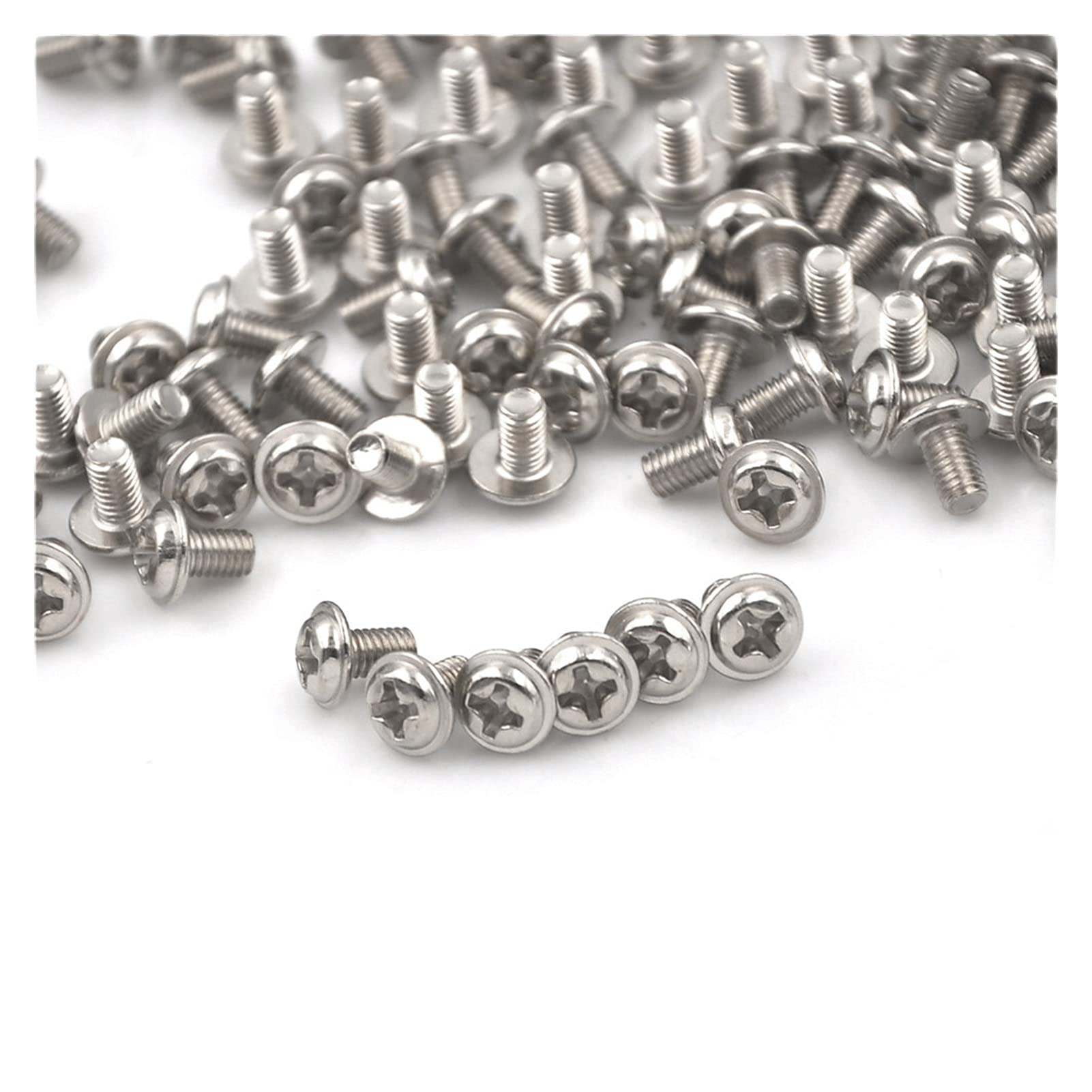 FHYTGBS 100Pcs M3 Screw M3X5 5mm Hex Screws PC Case Hard Drive Precision Screws for Computer Floppy Motherboard Screw