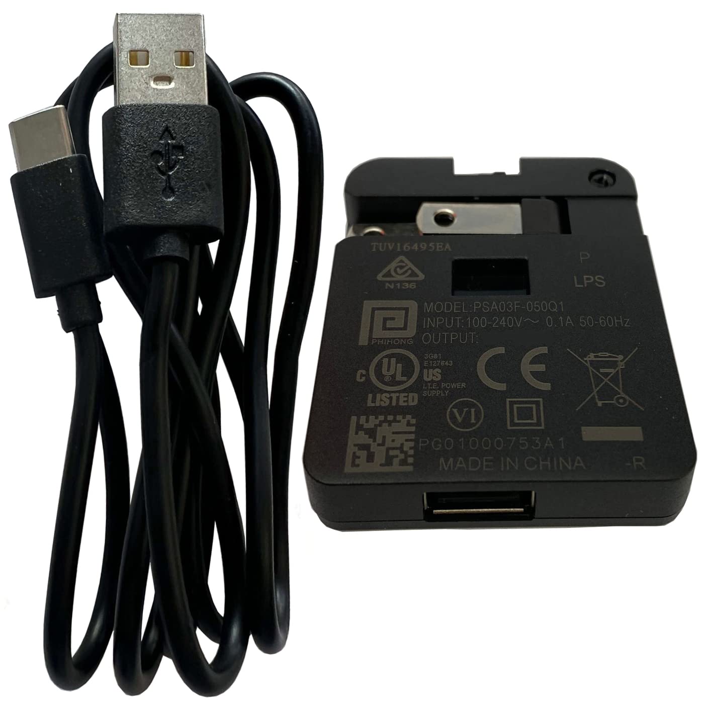 UpBright USB Cable 5V AC Adapter Charger Compatible with Wave Automated CPAP Cleaner Portable CP AP Sanitizer Disinfector Machine Wave Medical Products WMPCP101 WMP-CC101 Power Supply Cord Charger PSU