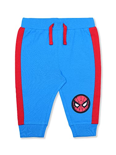 Marvel Avengers Boys’ Bodysuit and Jogger Set for Newborn and Infant –Blue/Navy/Red/Green/Black/Grey
