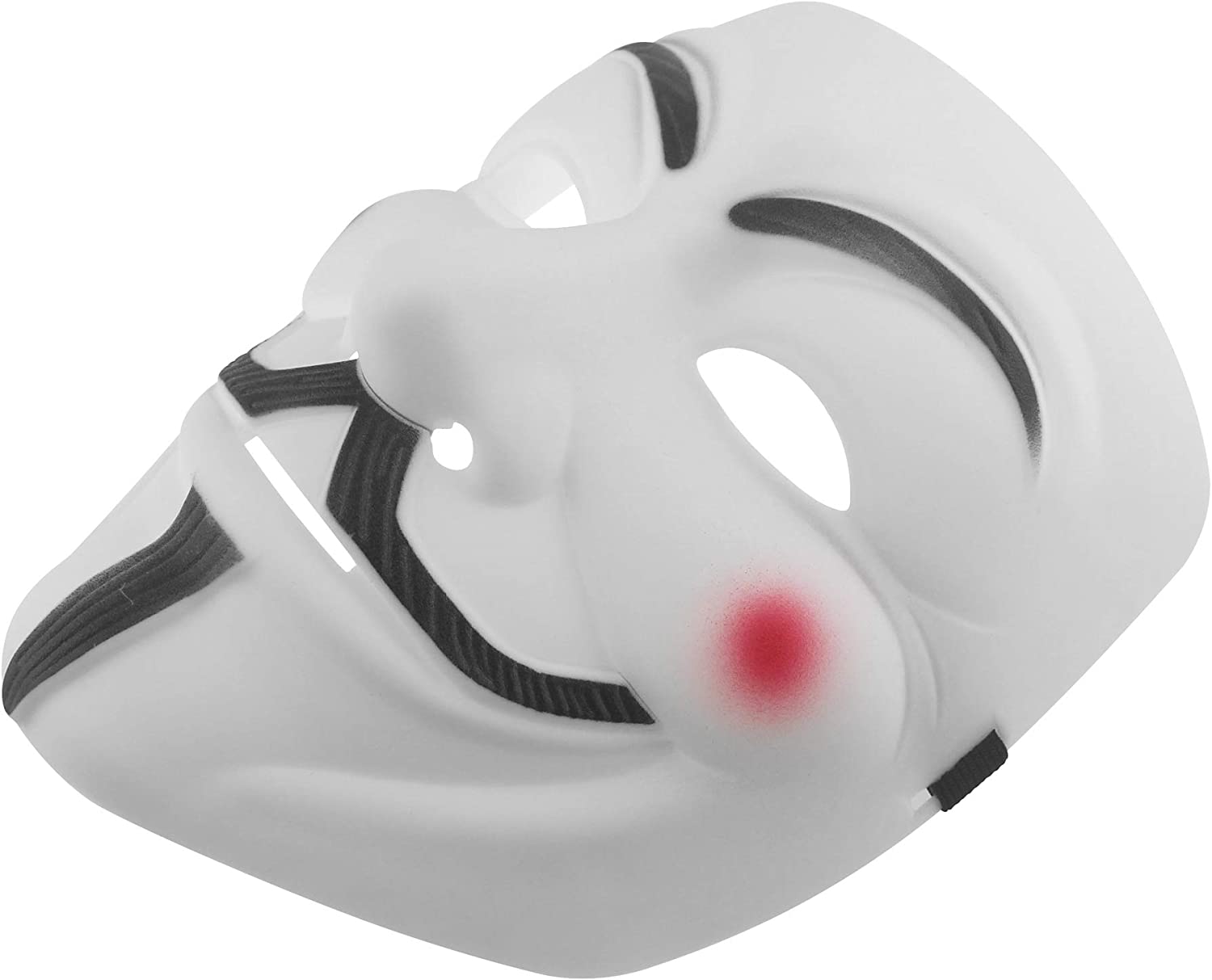 Udekit Hacker Mask V for Vendetta Mask for Kids Women Men Halloween Cosplay Costume