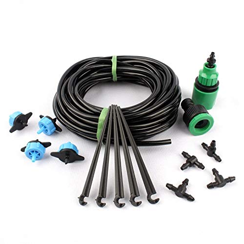 Koleso 10m 4/7mm Hose Pressure Compensating Emitter Automatic Garden Watering Kit Gardening Drip Watering Irrigation System