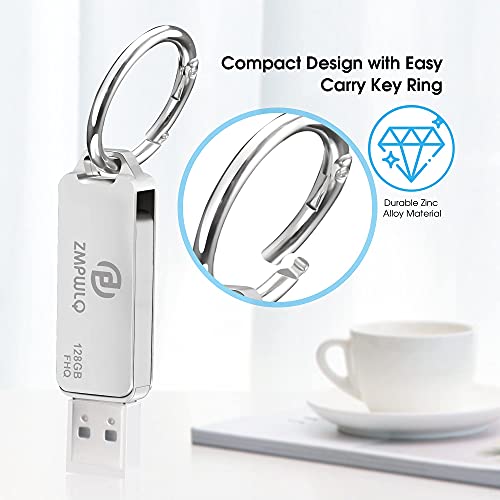 Computer-Photos-Backup-Photo-Stick 128GB Easy One Click Backup-Thumb-Drive Photo-Storage-Device-for-Computer Laptop PC Memory USB Flash Photo Finder Sticks Pictures Mac Transfer Album Keeper Windows