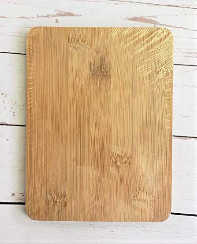 (Set of 24) 8"X6" Bulk Wholesale Plain Blank Bamboo Cutting Boards for Customized, Personalized Engraving, Promotional Products.