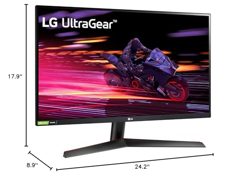 LG 27GP700-B 27” Ultragear FHD (1920 x 1080) IPS Gaming Monitor w/ 1ms Response Time & 240Hz Refresh Rate, NVIDIA G-SYNC Compatible with AMD FreeSync Premium, Ultra-Thin Bezel, HDMI x2, Black