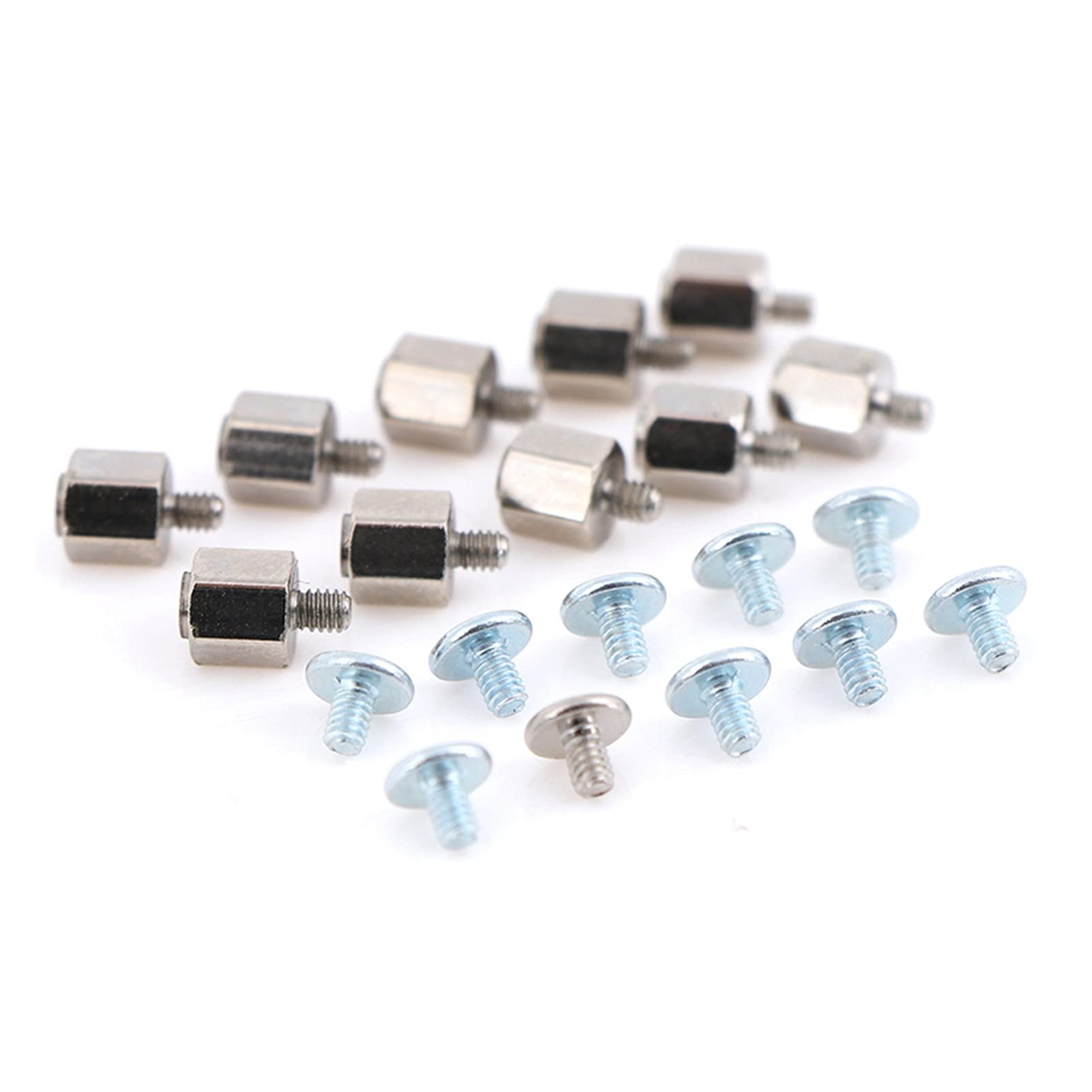 10Set Mounting Screws Kits Hand Tool Mounting Stand Off Screw Hex Nut for Most PC and Laptop Motherboard