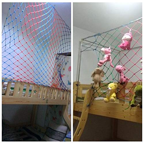 Koleso 1m Dia 8mm10mm Safety Net Family Balcony Railing Stairs Anti-Falling Baby Fence Net Guardrail Safety Netting-90632
