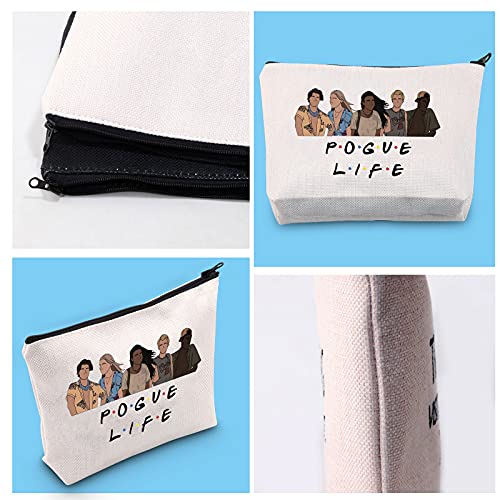 GJTIM Outer Pogue Zipper Pouch OBX North Carolina Friends John B JJ Pope Kiara Makeup Bag for Women