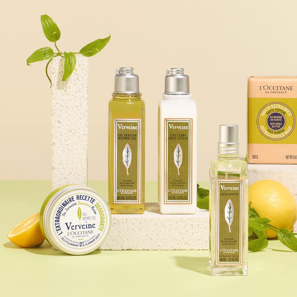 L’OCCITANE Verbena Cleansing Bath & Shower Gel: Gently Cleanse and Delicately Perfume the Skin, Made in France, 16.9 Fl. Oz Refill