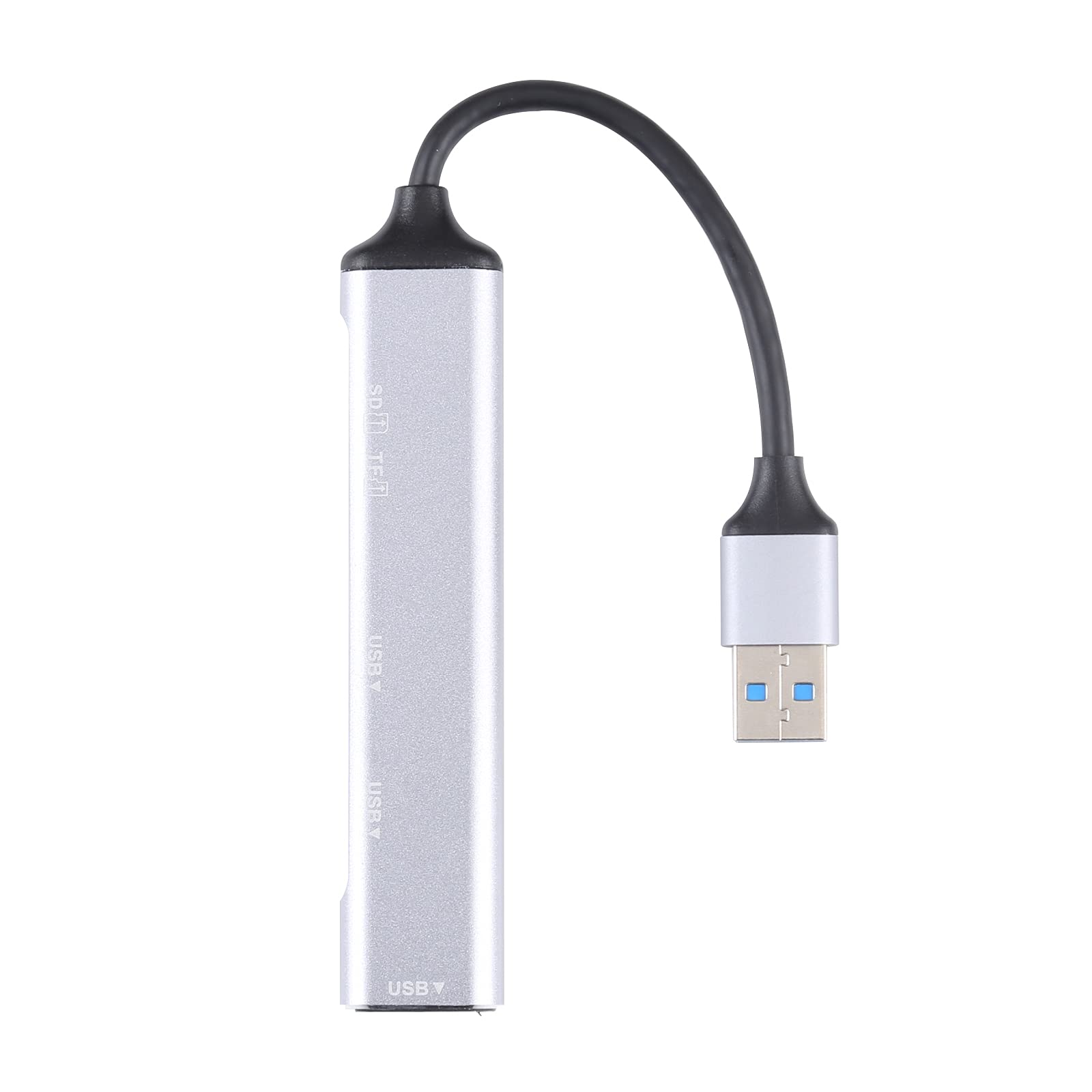 Convenient and Practical 5 in 1 USB 3.0 to SD/TF Card Slot + 3 USB 3.0 Ports Multifunctional Docking Station HUB