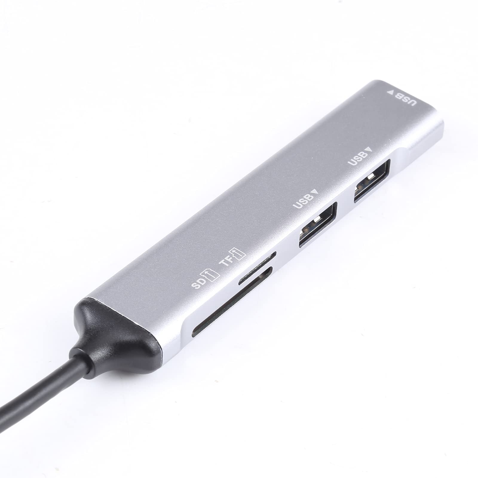 Convenient and Practical 5 in 1 USB 3.0 to SD/TF Card Slot + 3 USB 3.0 Ports Multifunctional Docking Station HUB