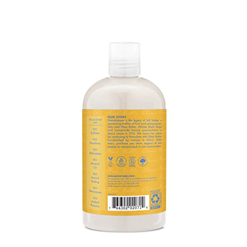 SheaMoisture Low Porosity Weightless Hydrating Shampoo For Moisture Resistant, Curly, Coily Hair Lightweight Hair Shampoo 13 fl oz