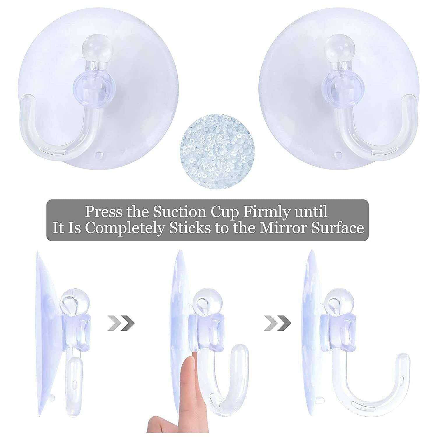HuaShanDa Beard Bib Beard Apron, Beard Catcher for Men Shaving and Trimming, Waterproof and Non-Stick Beard Cape Grooming Cloth with 4pcs Suction Cups and Travel Pouch, Best Gifts for Men- White
