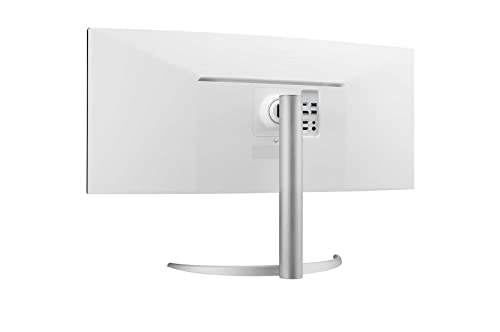LG 37.5” 38BP85C-W 21:9 QHD+ UltraWide™ Curved Monitor with HDR10, USB Type-C™, and AMD FreeSync™, Black