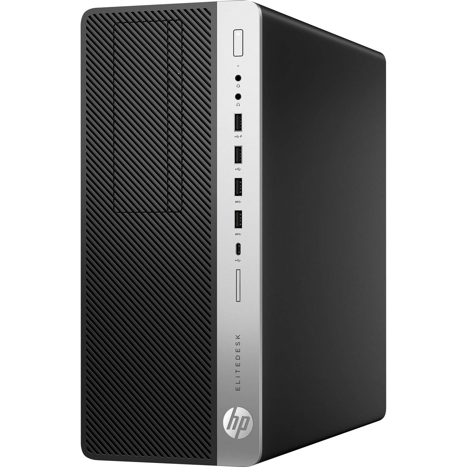 HP EliteDesk 800 G3 Tower Computer, Intel i7-6700, 32GB RAM, 1TB SSD, DisplayPort, DVD-RW, USB-Type-C, Wi-Fi, Bluetooth - Windows 10 Pro (Renewed)